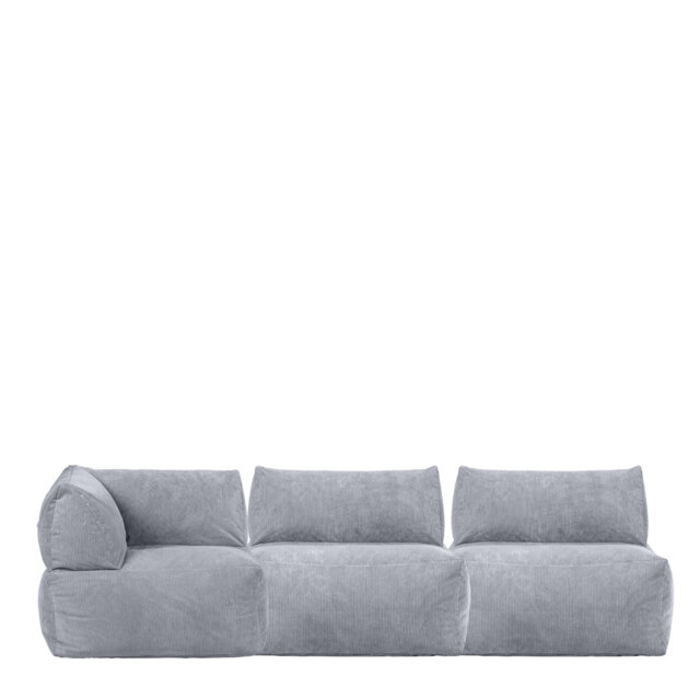 icon Tetra Corduroy Modular Bean Bag Sofa Set, 3 pieces by Wayfair ...