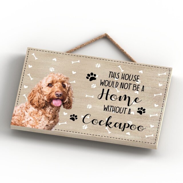 Cockapoo Golden Wall Décor by Wayfair | ufurnish.com