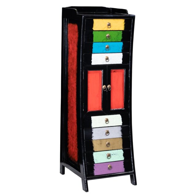 Mizell Curved 9 Drawer Filing Cabinet by Wayfair | ufurnish.com