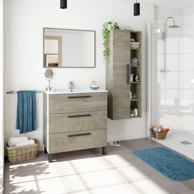 Dishawn 80Cm Single Bathroom Vanity Base Only by Wayfair | ufurnish.com