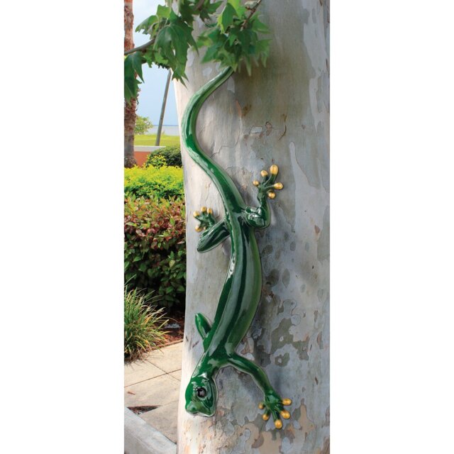 Giant Garden Gecko Lizard Statue by Wayfair | uFurnish.com