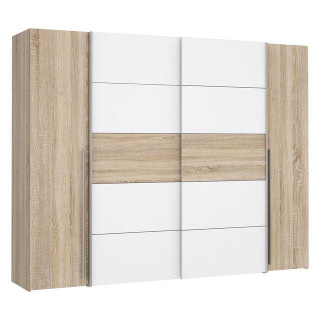 Debarr 4 Door Sliding Wardrobe by Wayfair | ufurnish.com
