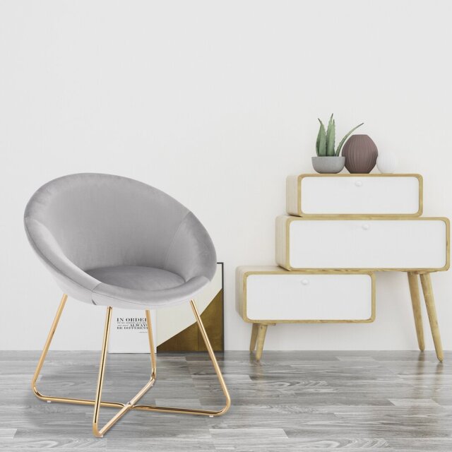 Liverman Upholstered Dining Chair by Wayfair | ufurnish.com