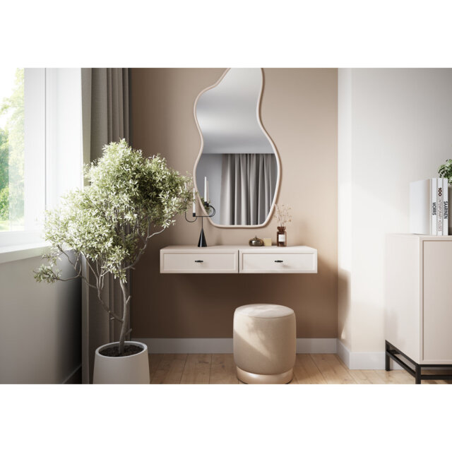 Bagga Wall Mounted Dressing Table by Wayfair | ufurnish.com