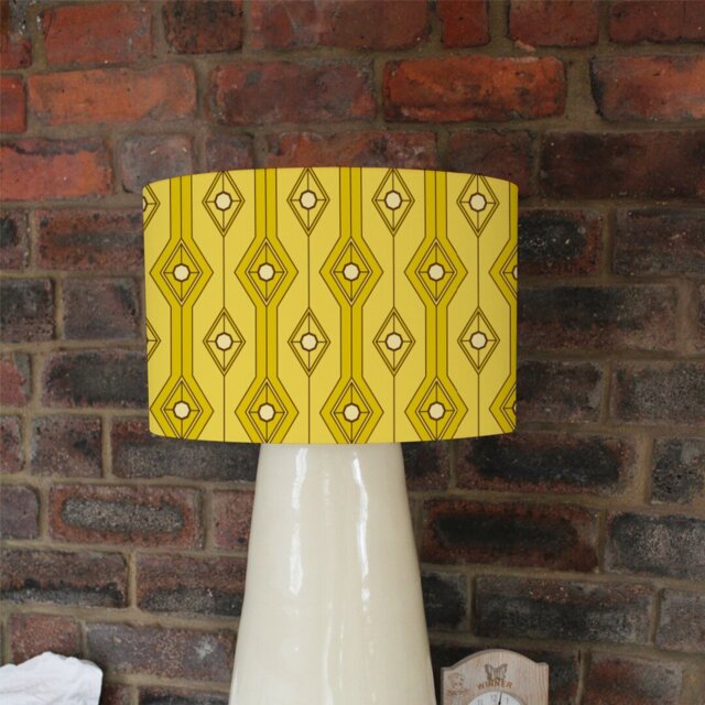 Geometric Cotton Drum Lamp Shade by Wayfair | ufurnish.com
