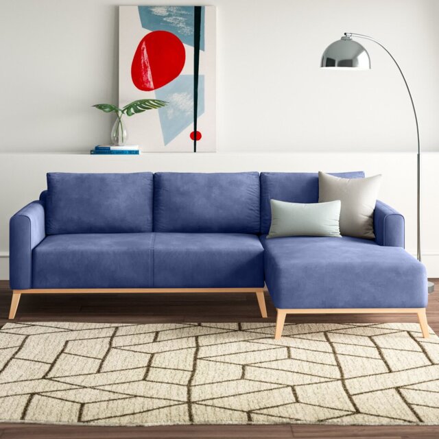 Joshua Corner Sofa by Wayfair | ufurnish.com