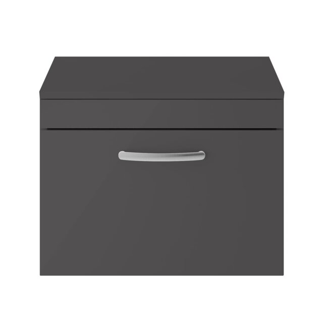 Athena 60cm Wall Mounted Vanity Unit Base by Wayfair | ufurnish.com