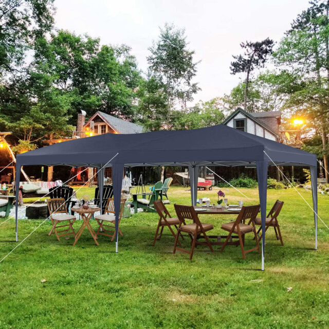 Azen 3m x 6m Metal Pop Up Gazebo by Wayfair | uFurnish.com