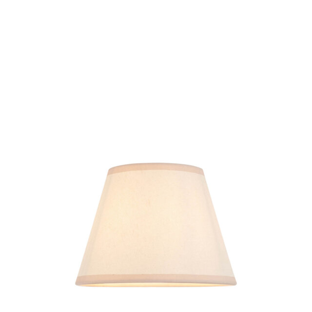 Ivy Tapered Lamp Shade finished in Vintage White by Wayfair | ufurnish.com