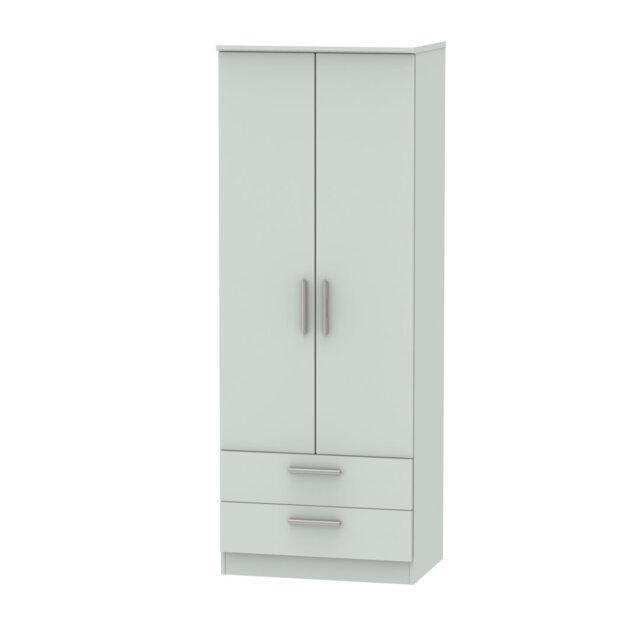 Silver 2 Door Wardrobe by Wayfair | ufurnish.com