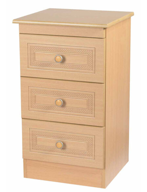 Luther 3 Drawer Bedside Table by Wayfair | ufurnish.com