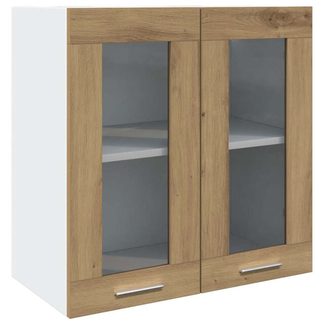 Audrielle Kitchen Wall Cabinet Lyon with Glass Door 60x31x60 cm by ...