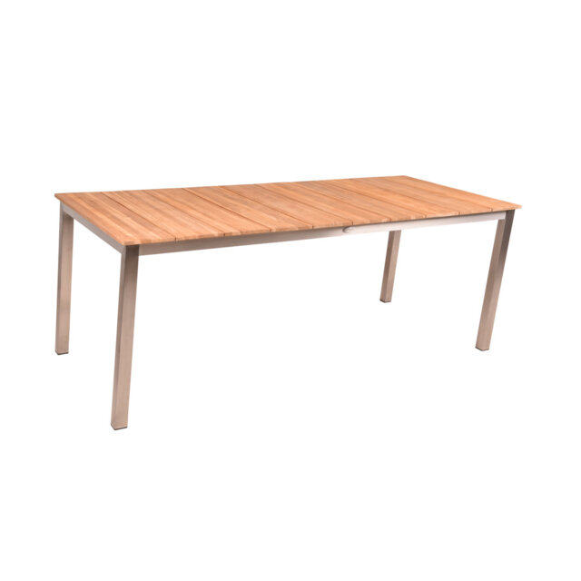 Mik Rectangular 200 Cm L Outdoor Dinning Table by Wayfair | ufurnish.com
