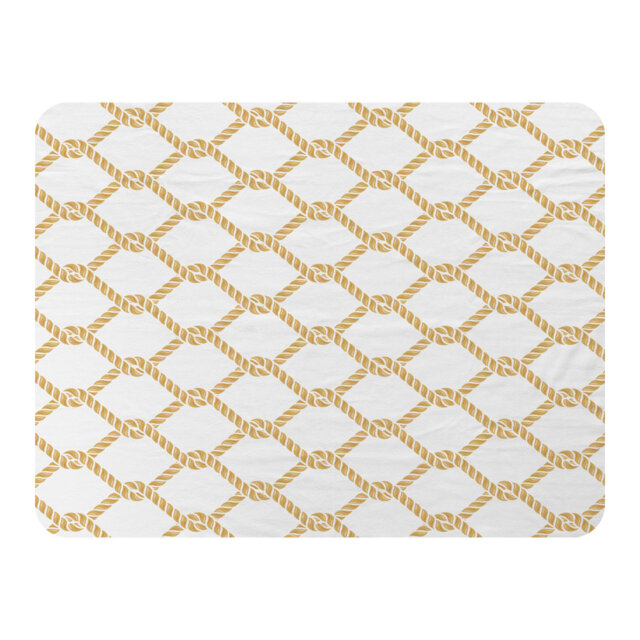 Quack Bush Chainlink Rope Designer Blanket by Wayfair | ufurnish.com
