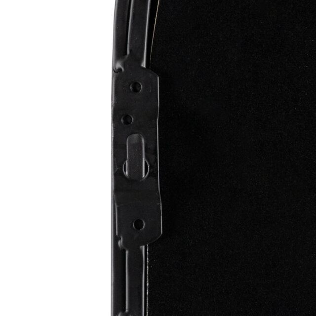 Black Metal-Glass Mirror by Wayfair | ufurnish.com