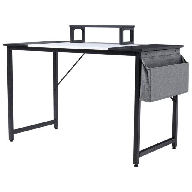 Metal Base Computer Desk with Monitor Stand by Wayfair | ufurnish.com