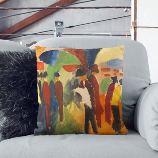 Crowd of People Scatter Cushion by Wayfair | ufurnish.com