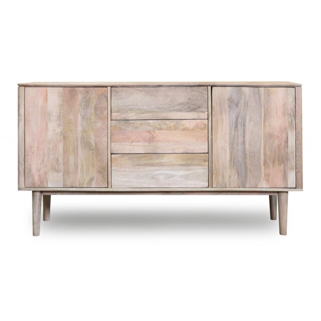 Cowden 150 Cm Wide 3 Drawer Mango Solid Wood Sideboard by Wayfair ...