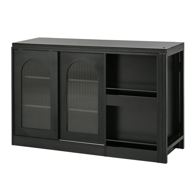 Kitchen Island With Shelves And Extendable 360° Rotating Table by ...