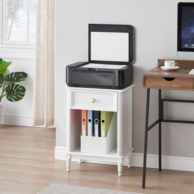 Abneer Manufactured Wood Bedside Table by Wayfair | ufurnish.com