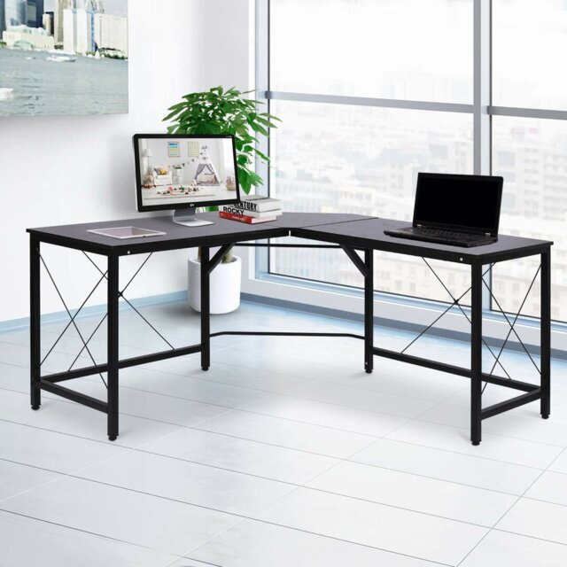 Dinges Commercial Use 150Cm W Corner Executive Desk by Wayfair | ufurnish.com