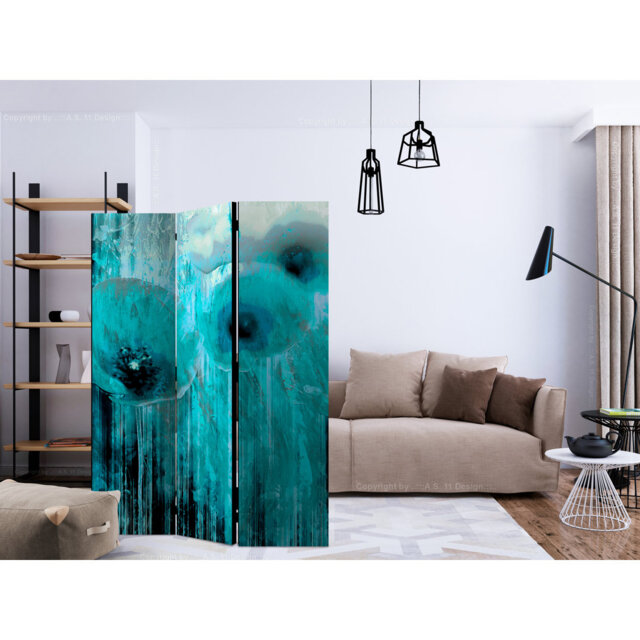 Room Divider - Turquoise Madness [Room Dividers] by Wayfair | ufurnish.com