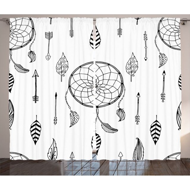 Anthique Dreamcatchers Feathers and Arrows Design Western 2 Piece Semi ...