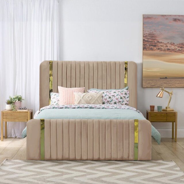 Madelyn Bed Frame by Wayfair | ufurnish.com