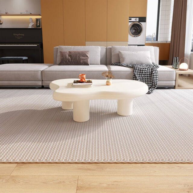 White Modern Coffee Table, Cute small Coffee Table,Cloud Tea Tables ...
