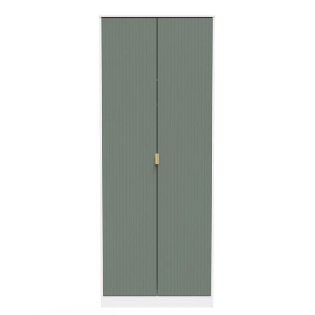Beranda 2 Door Wardrobe in Bardolino Oak by Wayfair | ufurnish.com