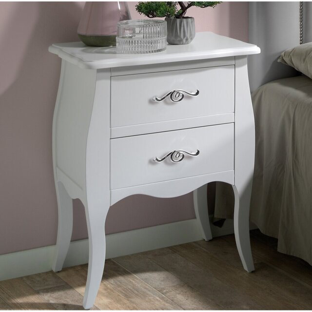 Hammd 2 Drawer Bedside Table by Wayfair | ufurnish.com