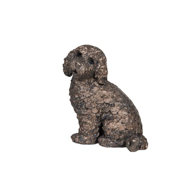Jasper Cockapoo Sitting Figurine by Wayfair | ufurnish.com