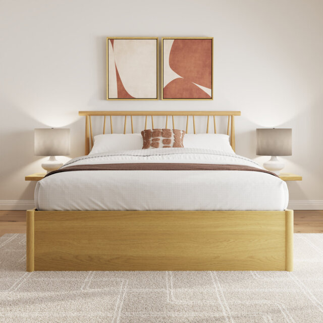 Fusum 150cm Spindle Ottoman Bed by Wayfair | ufurnish.com