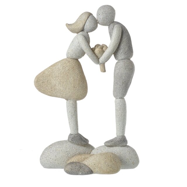 Girl and Boy Stone Harrow Figurine by Wayfair | ufurnish.com