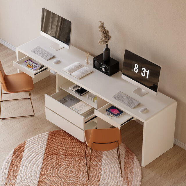 50cm W Rectangle Computer Desk with Cabinet by Wayfair | ufurnish.com