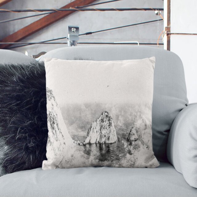 Coastline in Zante Greece Cushion with Filling by Wayfair | ufurnish.com
