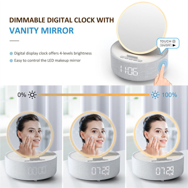 Digital Metal Electric Alarm Tabletop Clock by Wayfair | uFurnish.com