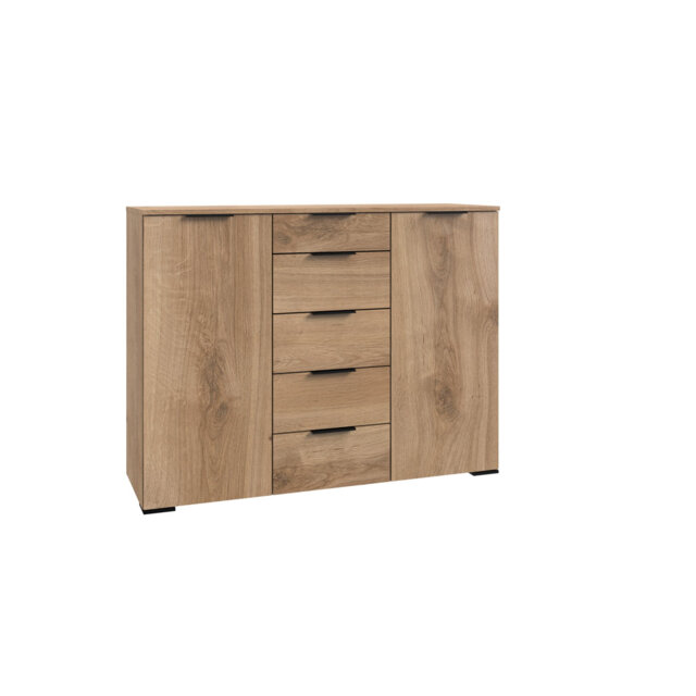 Gislind 5 Drawer 139Cm W Combi Chest by Wayfair | ufurnish.com