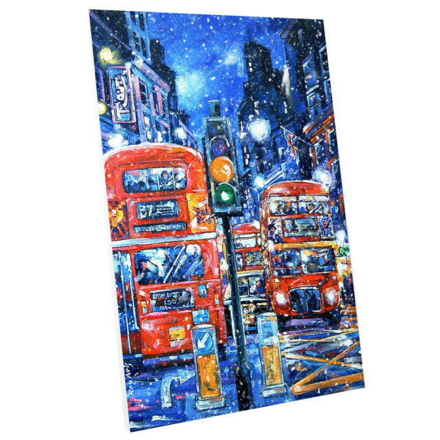 Winter Buses Ceramic Tile Wall Decor by Wayfair | ufurnish.com