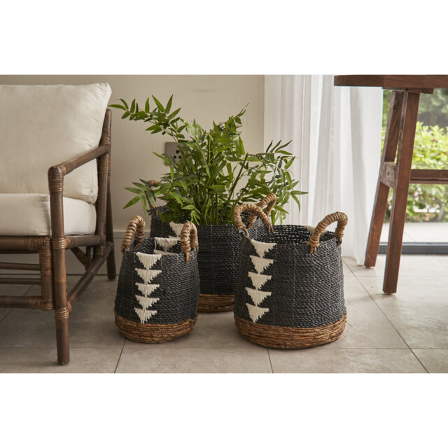 Set of 3 Arrow Baskets by Wayfair | uFurnish.com
