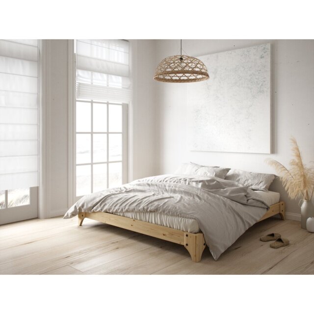 Elan Bed Frame, scandinavian design, made in Europe, FSC certified wood ...