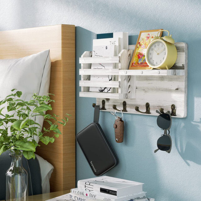 Manufactured Wood Wall Organizer by Wayfair | ufurnish.com