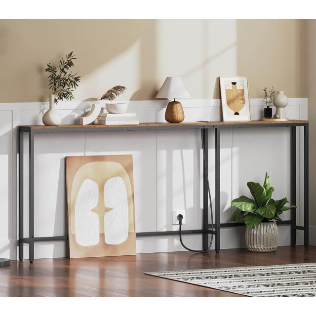Slim 180Cm Console Table For Entryway, Sofa by Wayfair | ufurnish.com