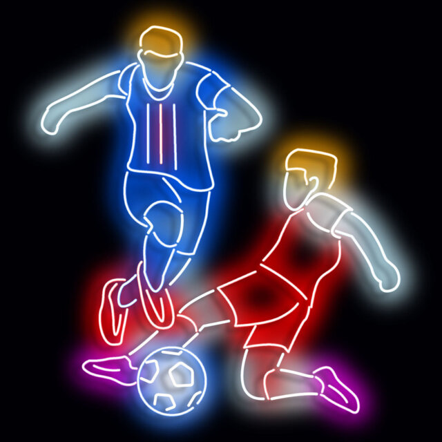 Neon Sign PSG Monaco Fans Wall Décor by Wayfair | ufurnish.com