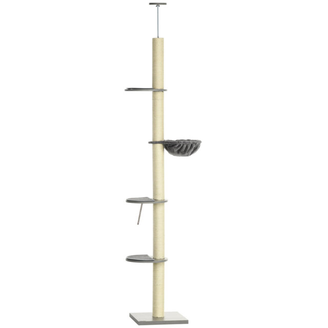 Ceiling height, 230-250cm, height-adjustable cat tree by Wayfair ...