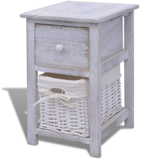 Fultonville 1 Drawer Bedside Table by Wayfair | ufurnish.com