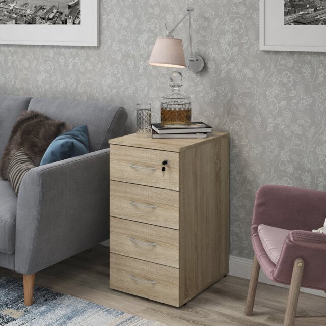 Elidi 4 Drawer Filing Cabinet by Wayfair | ufurnish.com