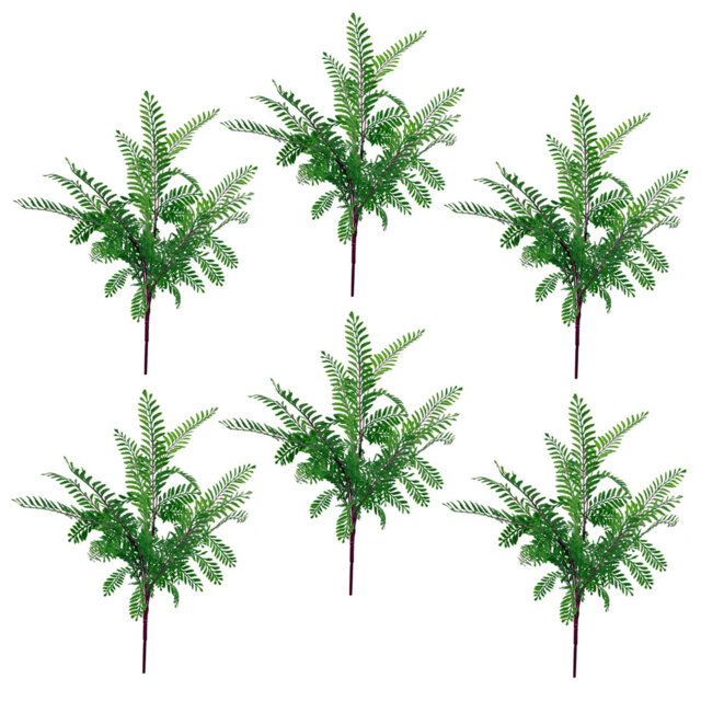 Artificial Fern Plant Realistic 55cm Himilayan Maidenhair - Pack of 6 ...
