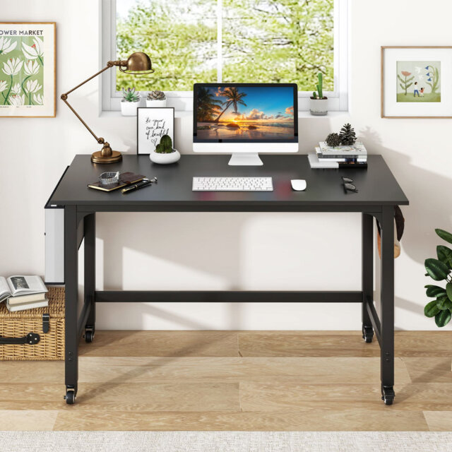 Alyxandra 120Cm W Rectangle Computer Desk by Wayfair | ufurnish.com