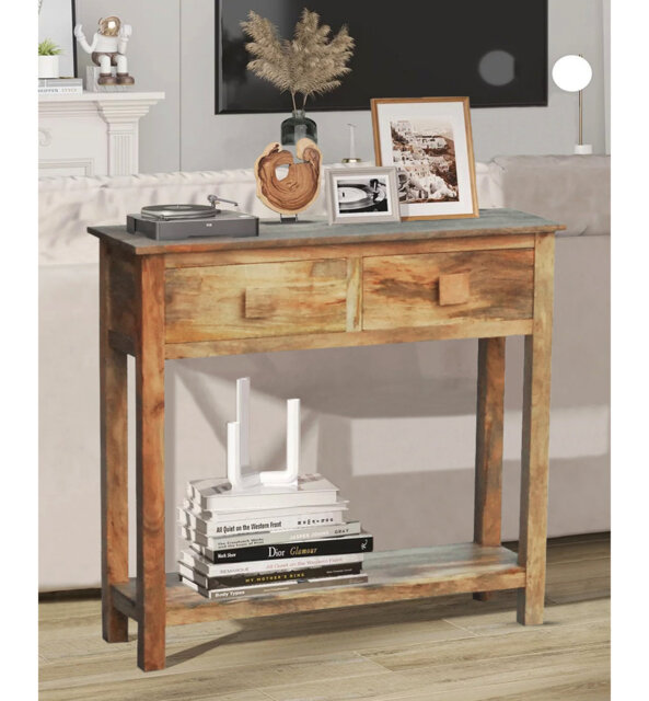 Emerson Solid Wood Console Table by Wayfair | ufurnish.com